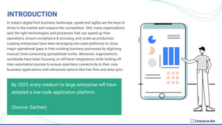 Reshape your digital transformation strategy using low code platforms | PPT