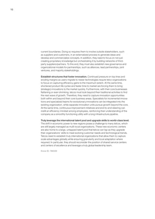 Reshaping telco organizations | PDF