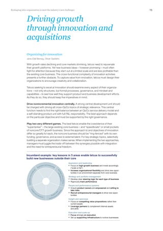 Reshaping telco organizations | PDF