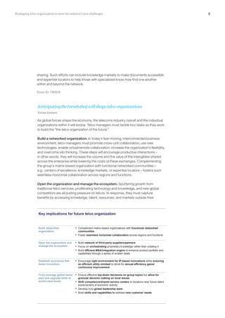 Reshaping telco organizations | PDF