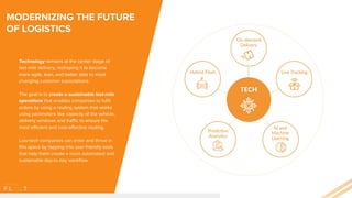 Re-imagining last-mile delivery ecosystem to gain efficiency and ...