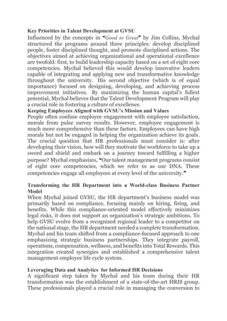 Reshaping the HR Landscape: Mychal Coleman’s Empowering Journey | PDF