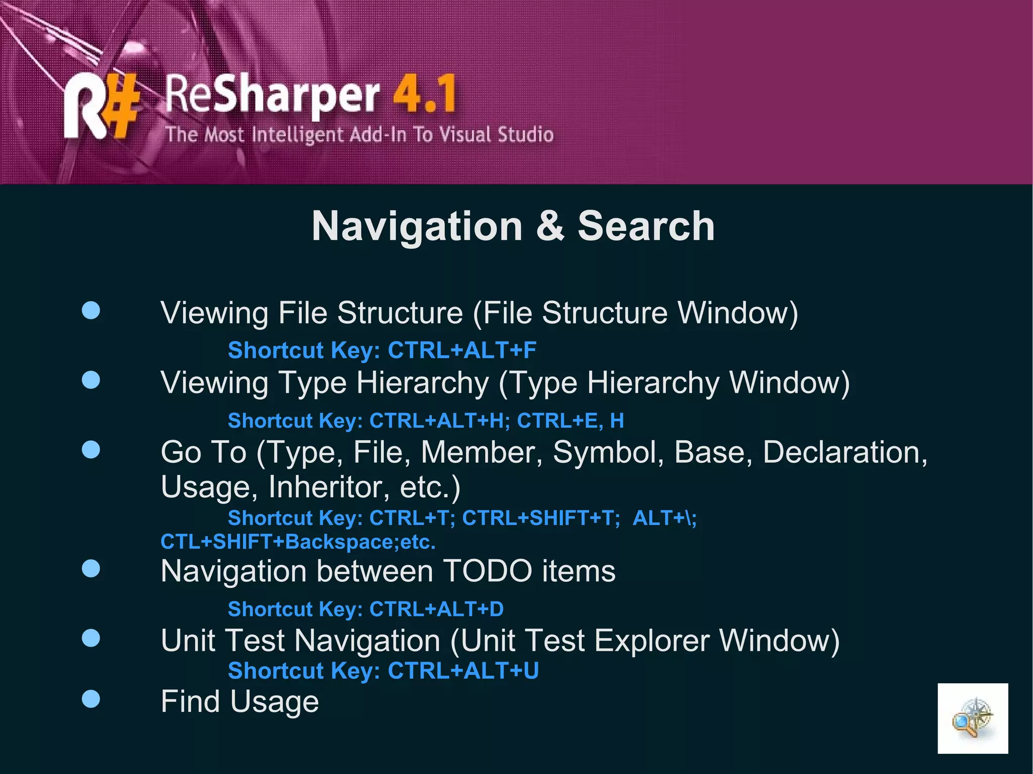 JetBrains ReSharper | PPT