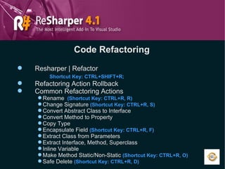 JetBrains ReSharper | PPT