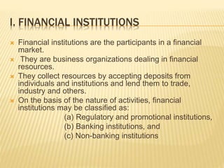 Financial System in India | PPT