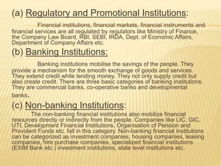 Financial System in India | PPTX