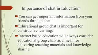 chat power point | PPTX