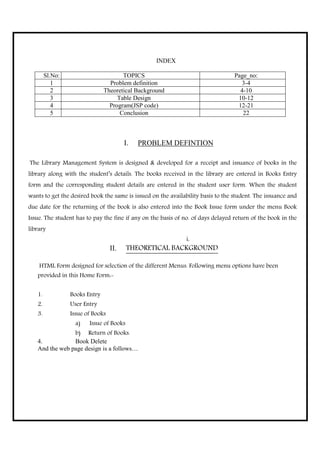 library management system PHP | PDF