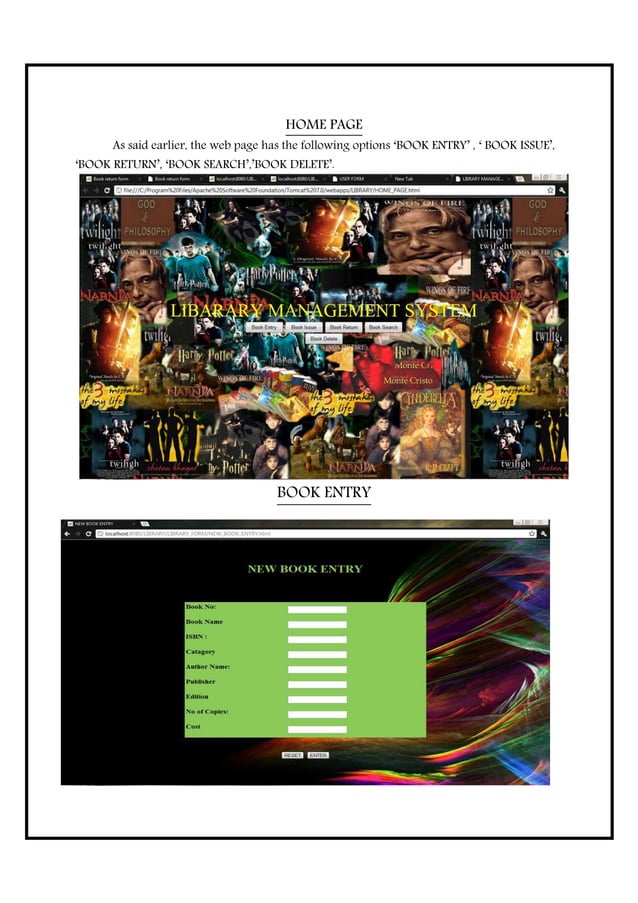 library management system PHP | PDF | Web Development | Internet