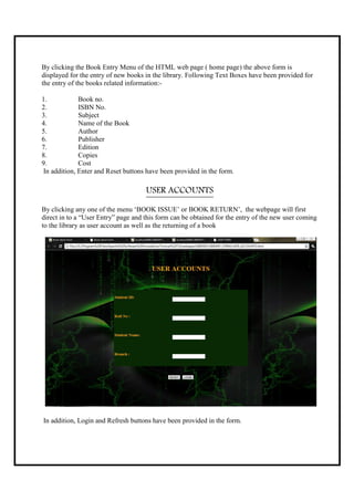 library management system PHP | PDF