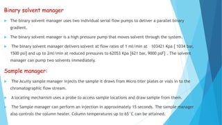 ULTRA PERFORMANCE LIQUID CHROMATOGRAPHY | PPT