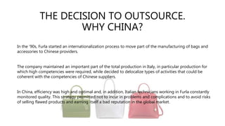 Reshoring - Furla | PPTX