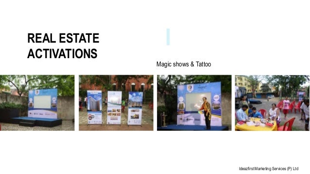 Ideazfirst BTL Activations - Residential Societies | PPTX