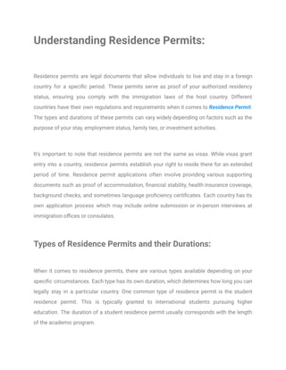 Residence Permit_ How Many Years is a Residence Permit_.pdf
