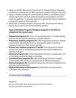 Residency Programs.docx