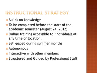 Resident assistant training online | PPTX