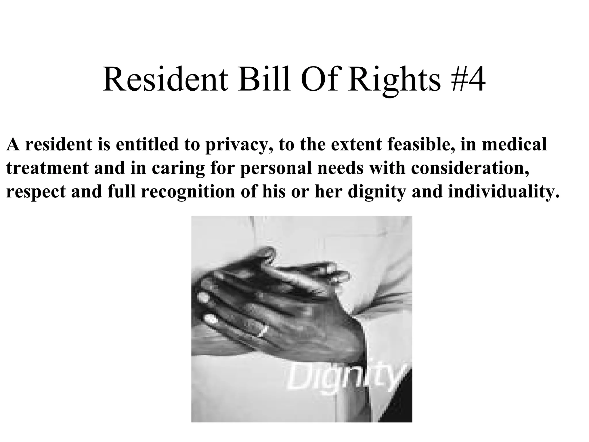 Resident Bill Of Rights & Responsibilities | PPT