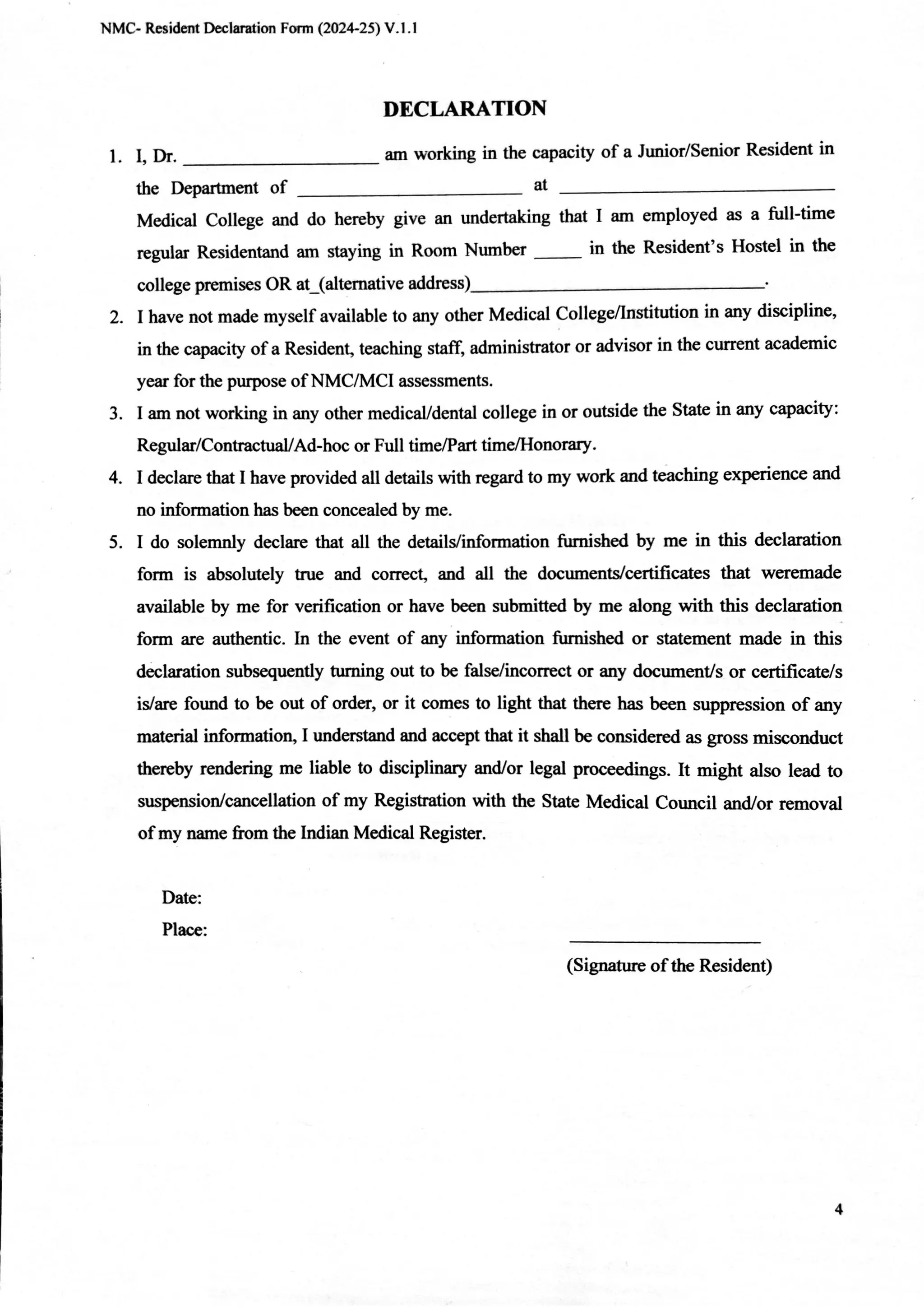 Resident declaration New.pdf