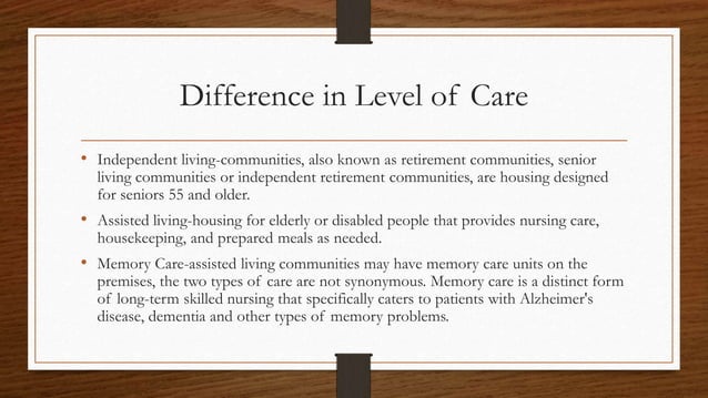 Resident enrichment Case study | PPT