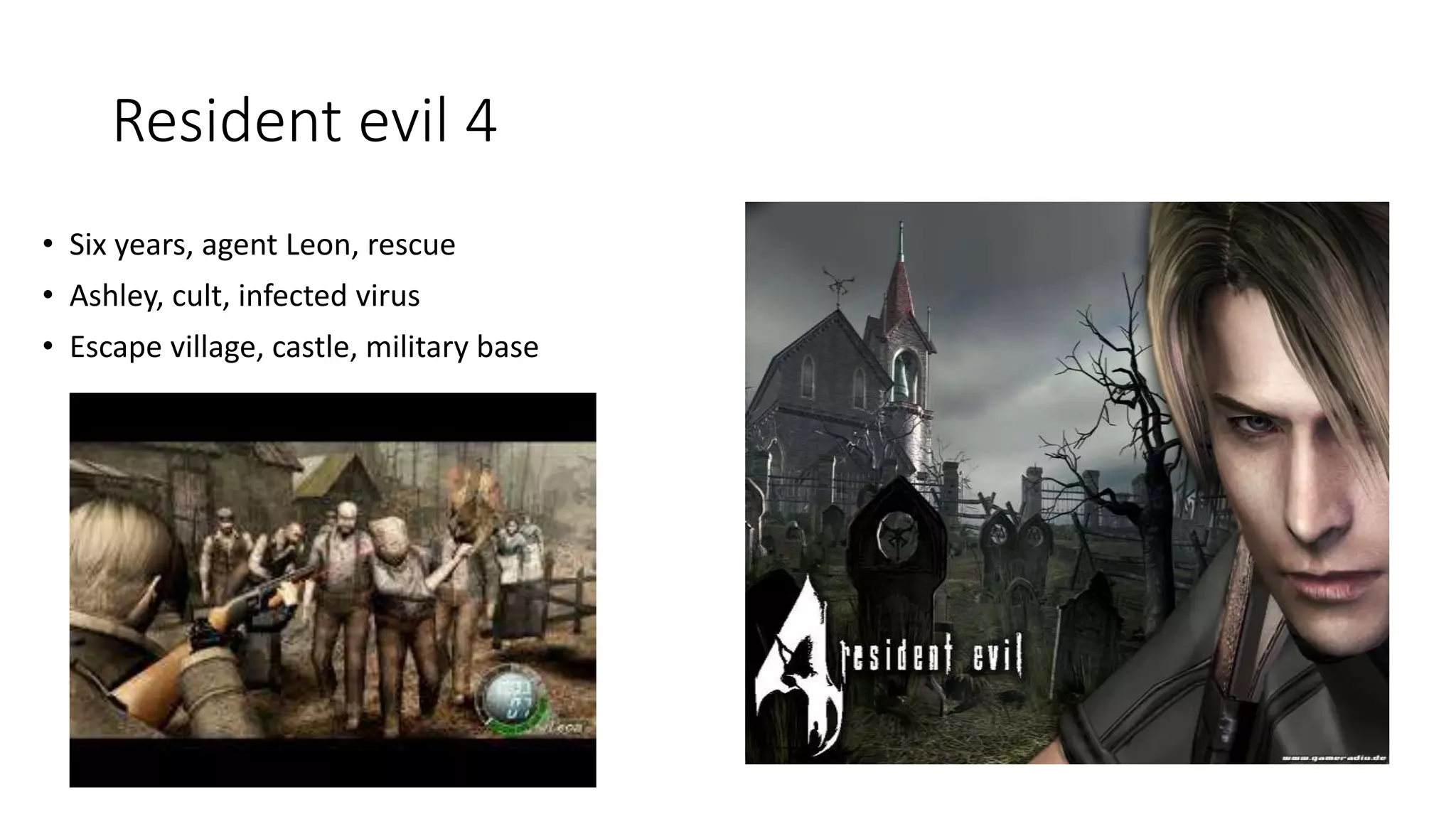 resident evil information | PPTX