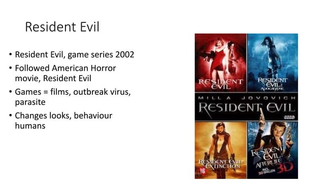 resident evil information | PPT