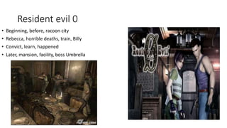 resident evil information | PPTX