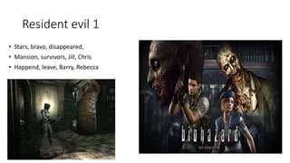 resident evil information | PPTX