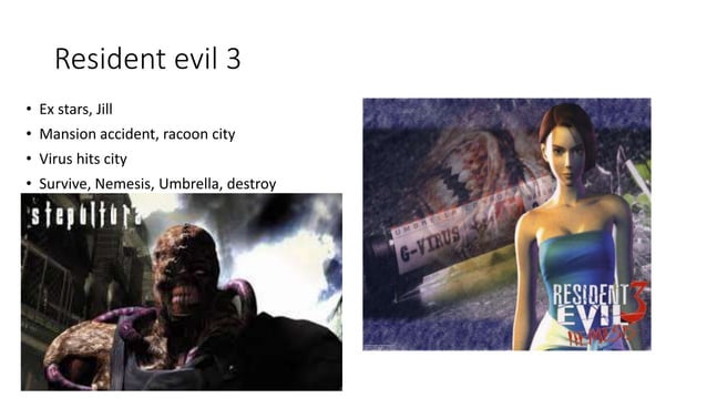 resident evil information | PPT