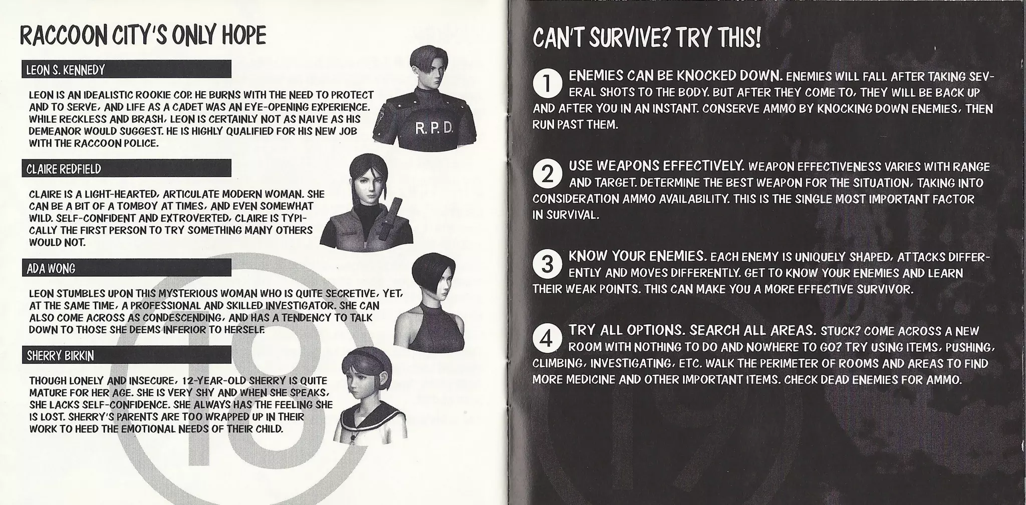 Resident evil 2 manual ntsc dreamcast | PPT