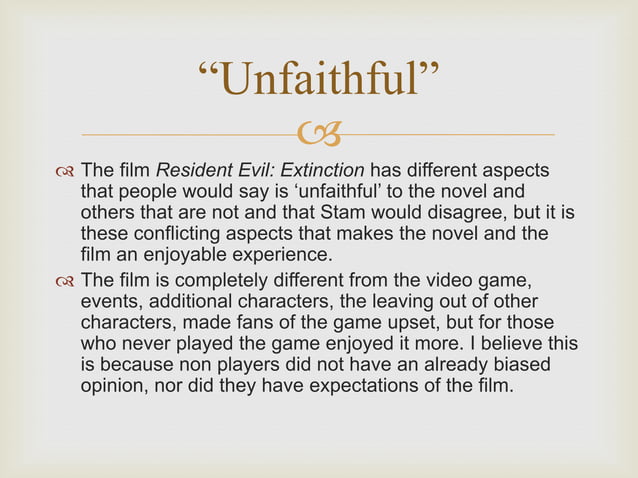 Resident evil presentation | PPTX | Movies | Entertainment