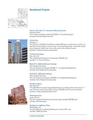 Residential | PDF | Retail Property | Real Estate