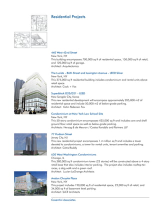 Residential | PDF | Retail Property | Real Estate