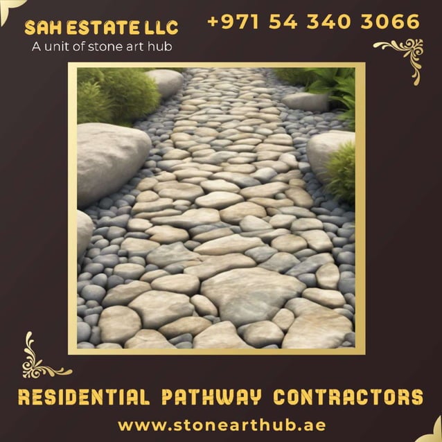 Residential Pathway Construction Dubai - SAH ESTATE LLC | PDF