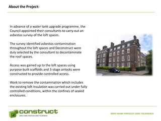 Asbestos Removal London Case Study – Residential | PPT