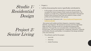 Residential Design Portfolio | PPTX