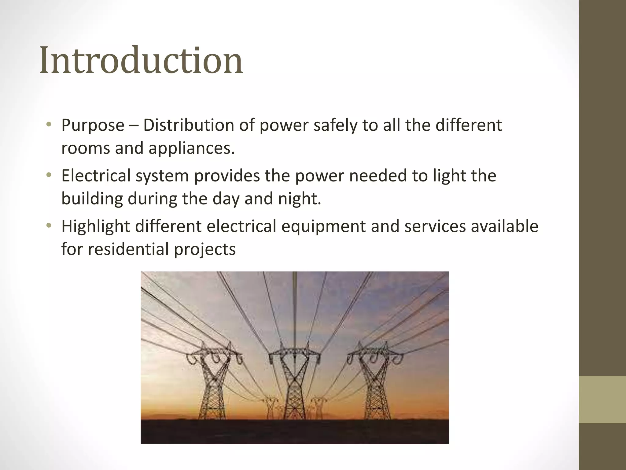 Residential Electrical Equipments and Services.pptx