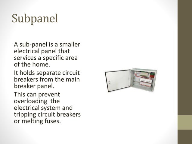 Residential Electrical Equipments and Services.pptx | Home Appliances | Home & Garden