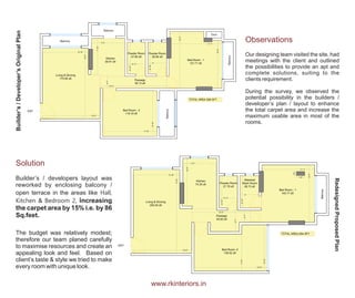 Residential fit out-case_study_-_rk_interiors_mumbai | PDF