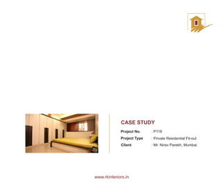 Residential fit out-case_study_-_rk_interiors_mumbai | PPT