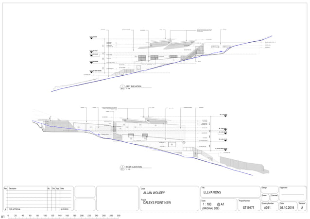 Residential house project sample, WD drawings, NSW | PDF