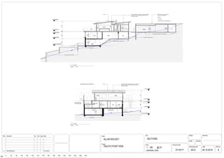 Residential house project sample, WD drawings, NSW | PDF