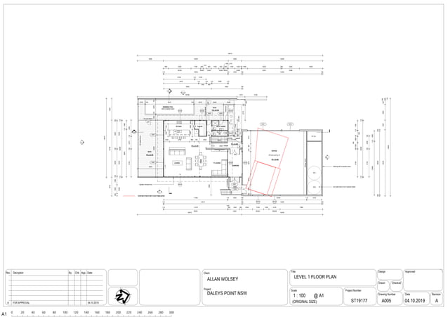Residential house project sample, WD drawings, NSW | PDF