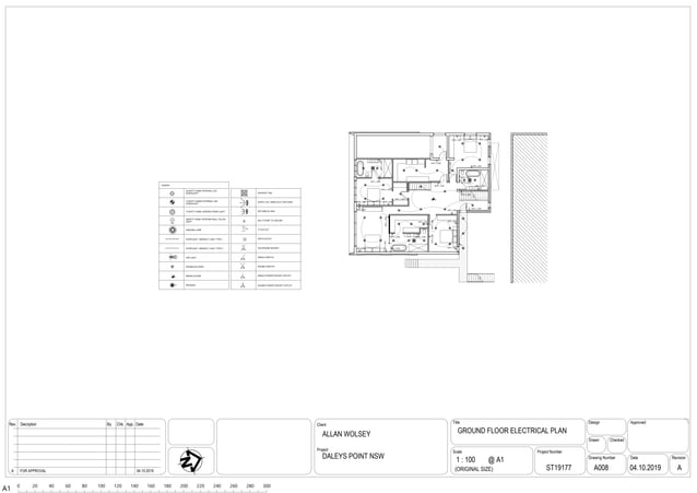 Residential house project sample, WD drawings, NSW | PDF