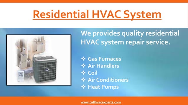 Residential hvac system | PPSX | Home Appliances | Home & Garden