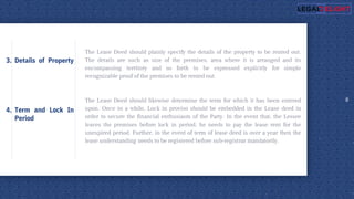 Residential Lease Deed | PPTX