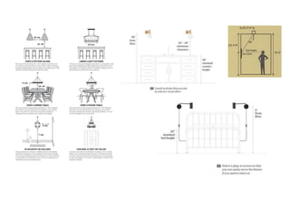 Residential lighting, lighting dimensions | PPT
