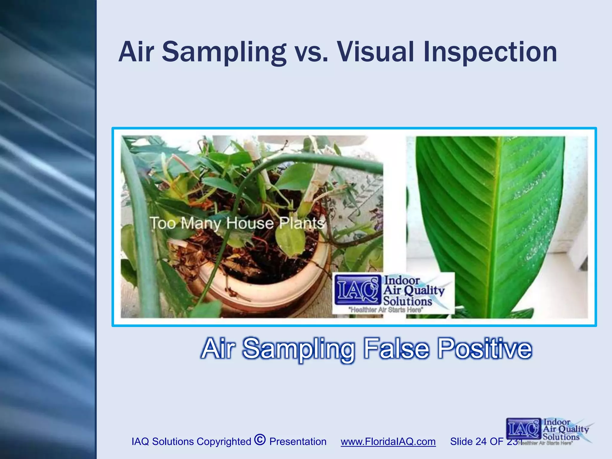 Residential Mold Assessment ASTM D7338 IAQS Abbreviated Version | PPSX