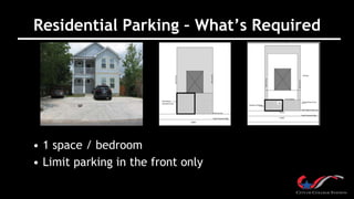 Residential Parking | PPTX