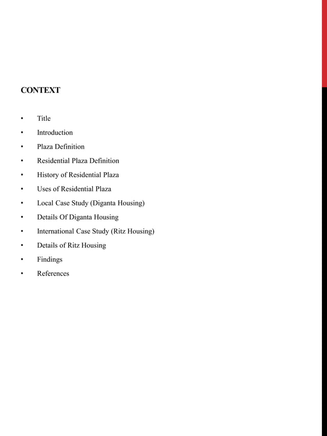 Residential plaza rabiul+shihab | PPTX