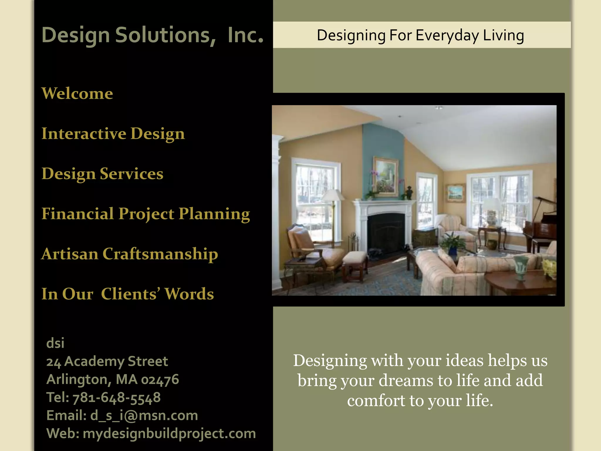 Residential Powerpoint Presentation | PPSX